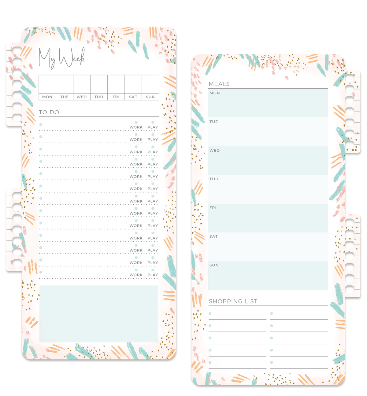 Plum Paper - My Week Dashboard - Sprinkle