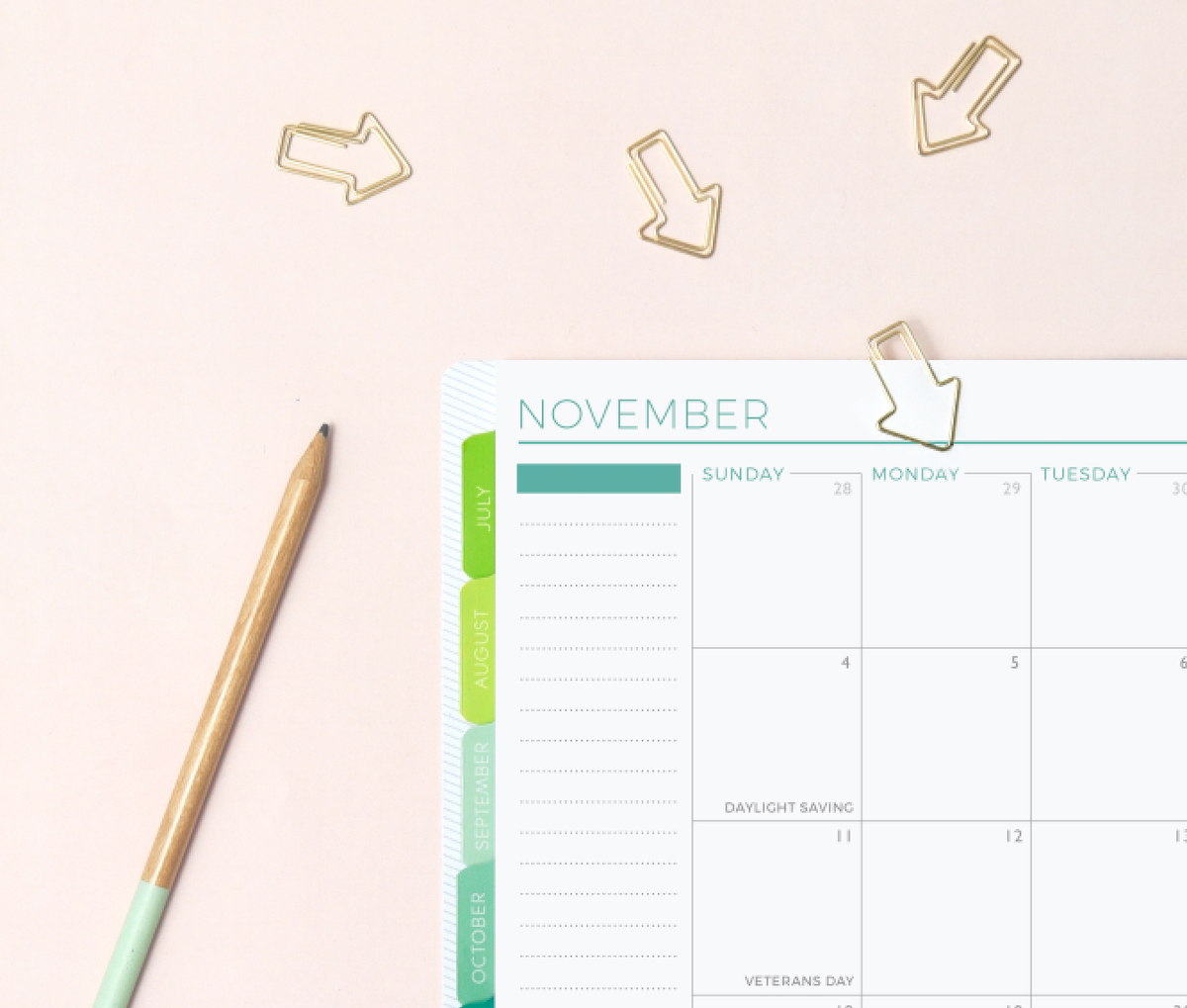 Plum Paper - Arrow Paper Clips