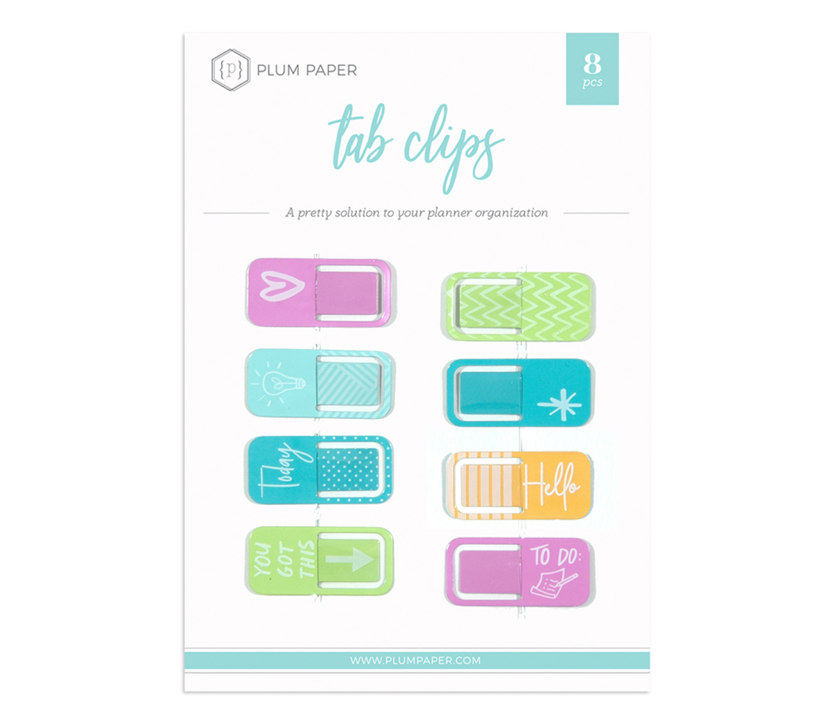 Plum Paper - Tab Clips