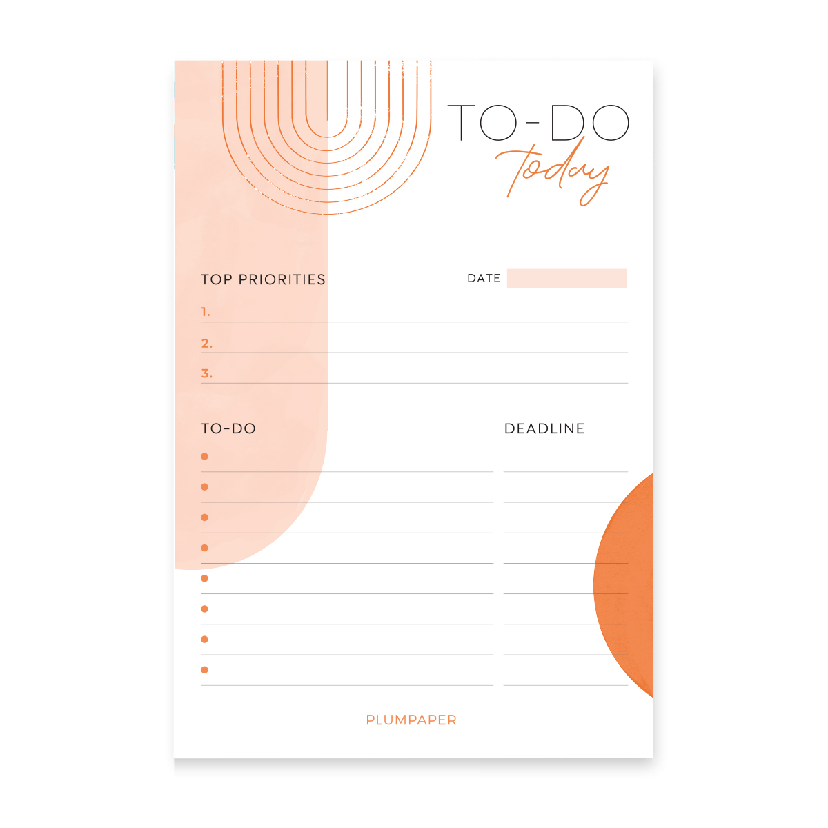 Plum Paper - Student Folio Notepad - Modern
