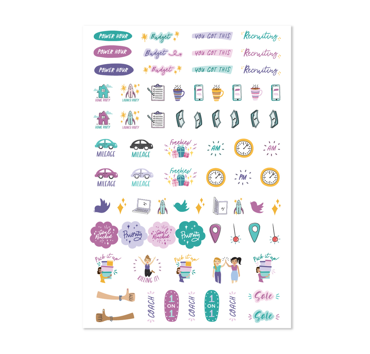 Plum Paper - Direct Sales Stickers.