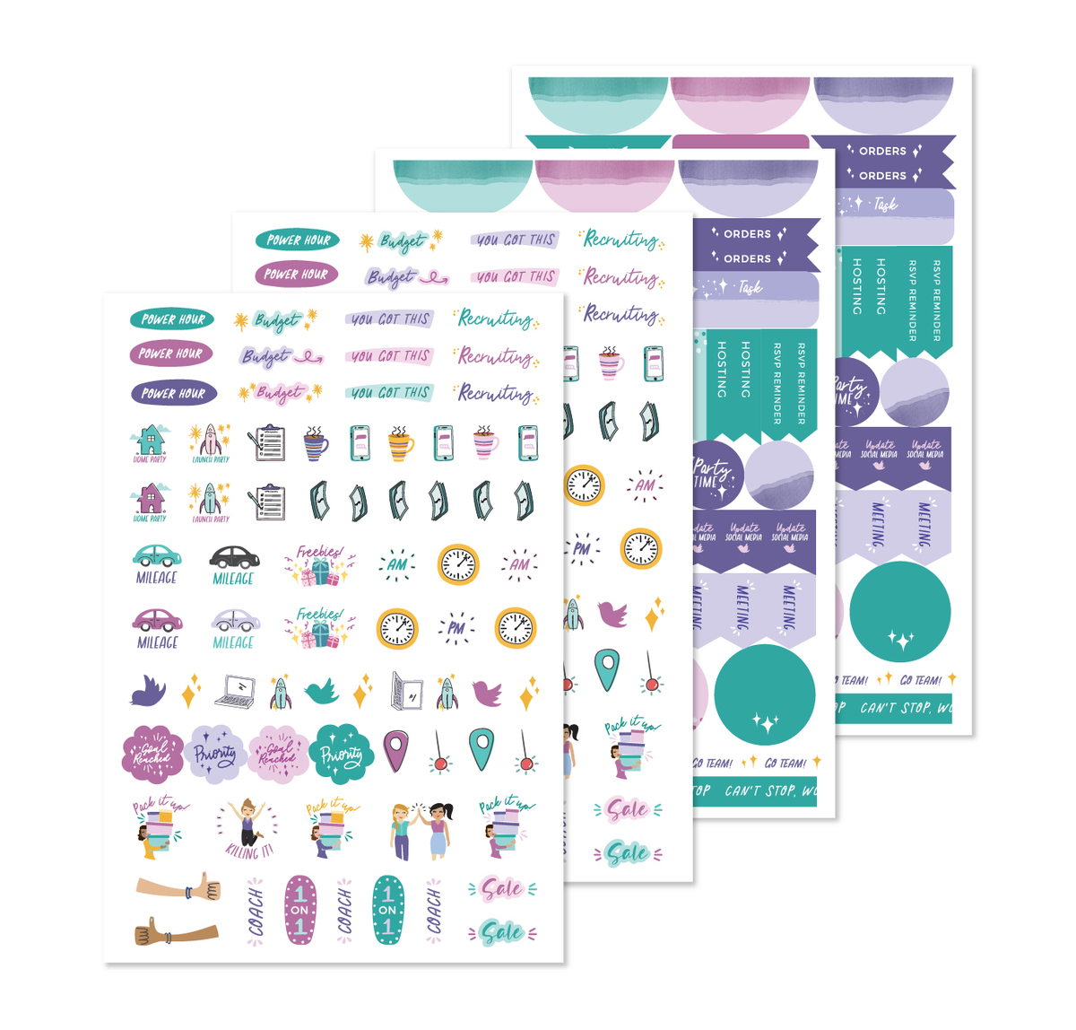 Plum Paper - Direct Sales Stickers.