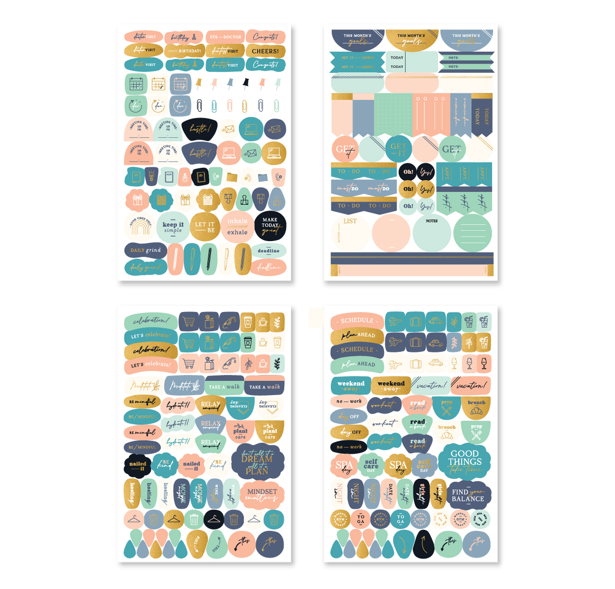 Plum Paper: Classic Chic Sticker Booklet