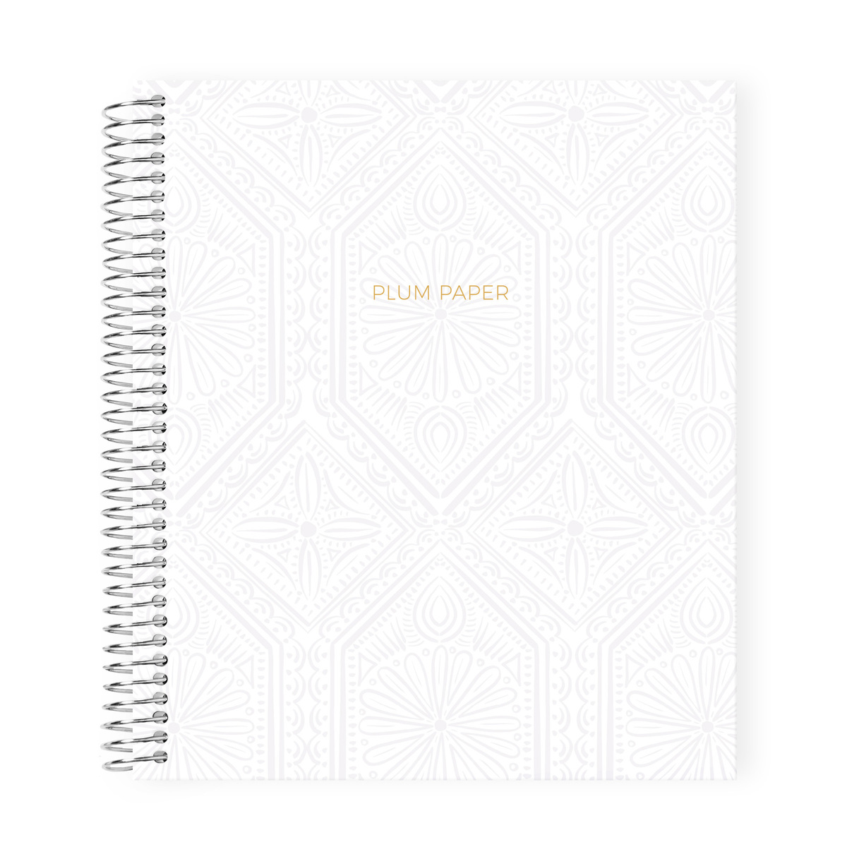 Plum Paper - 7x9: Undated Planner - Tile Gray