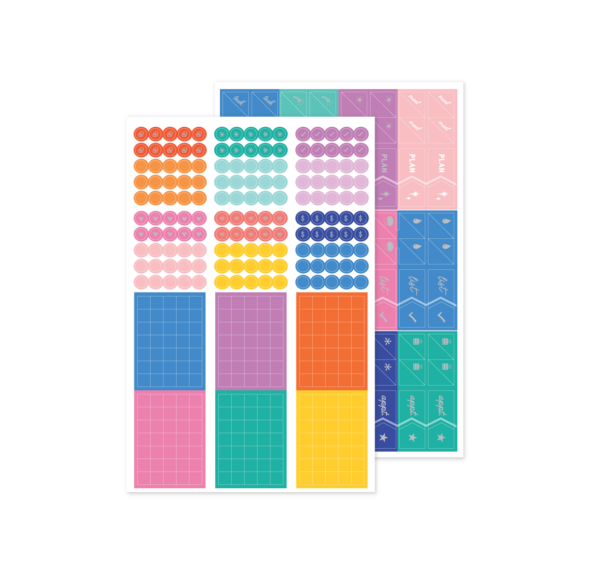 Plum Paper - Color Coding - Rainbow Fun