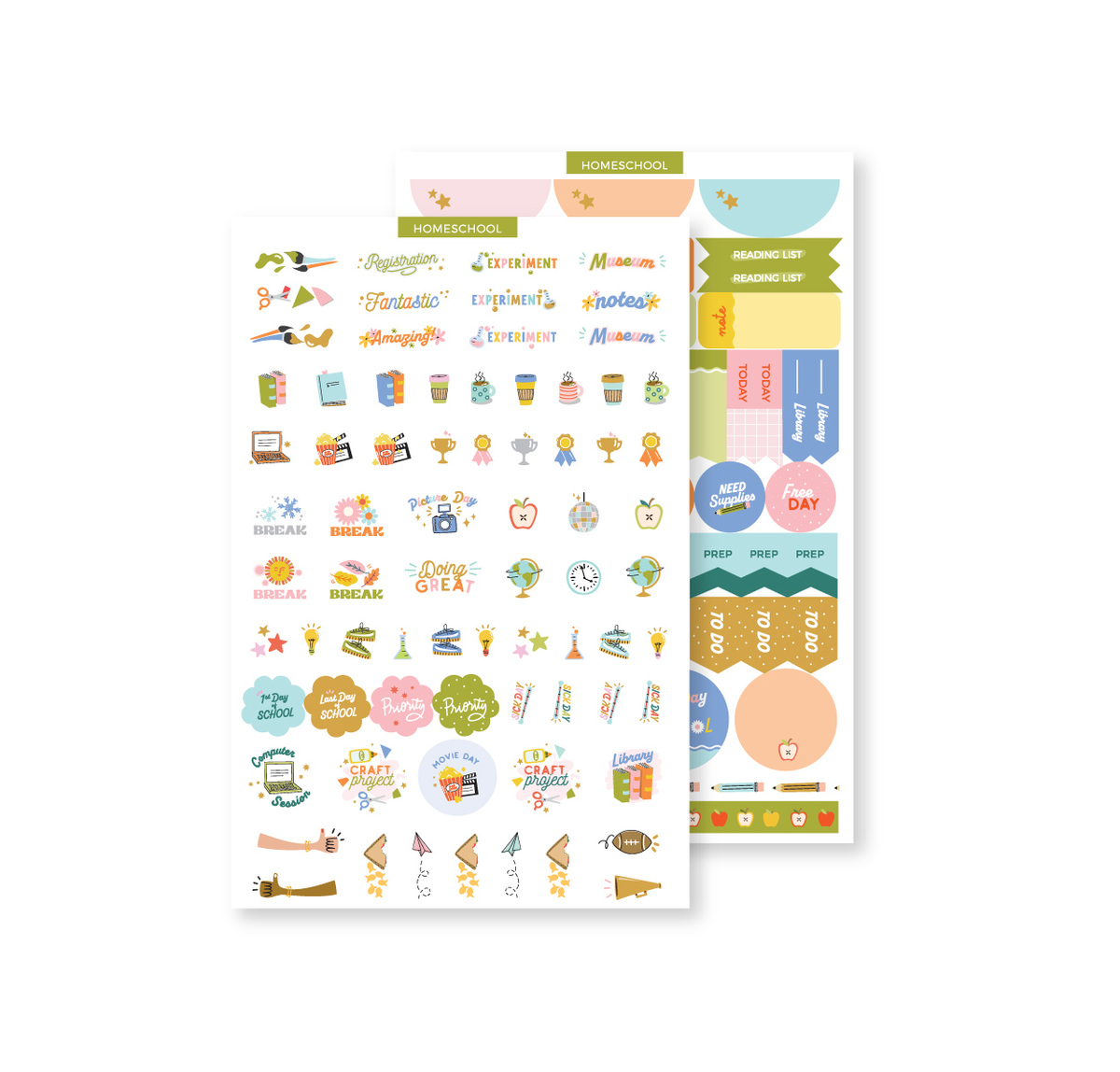 Plum Paper - Homeschool Classroom Stickers