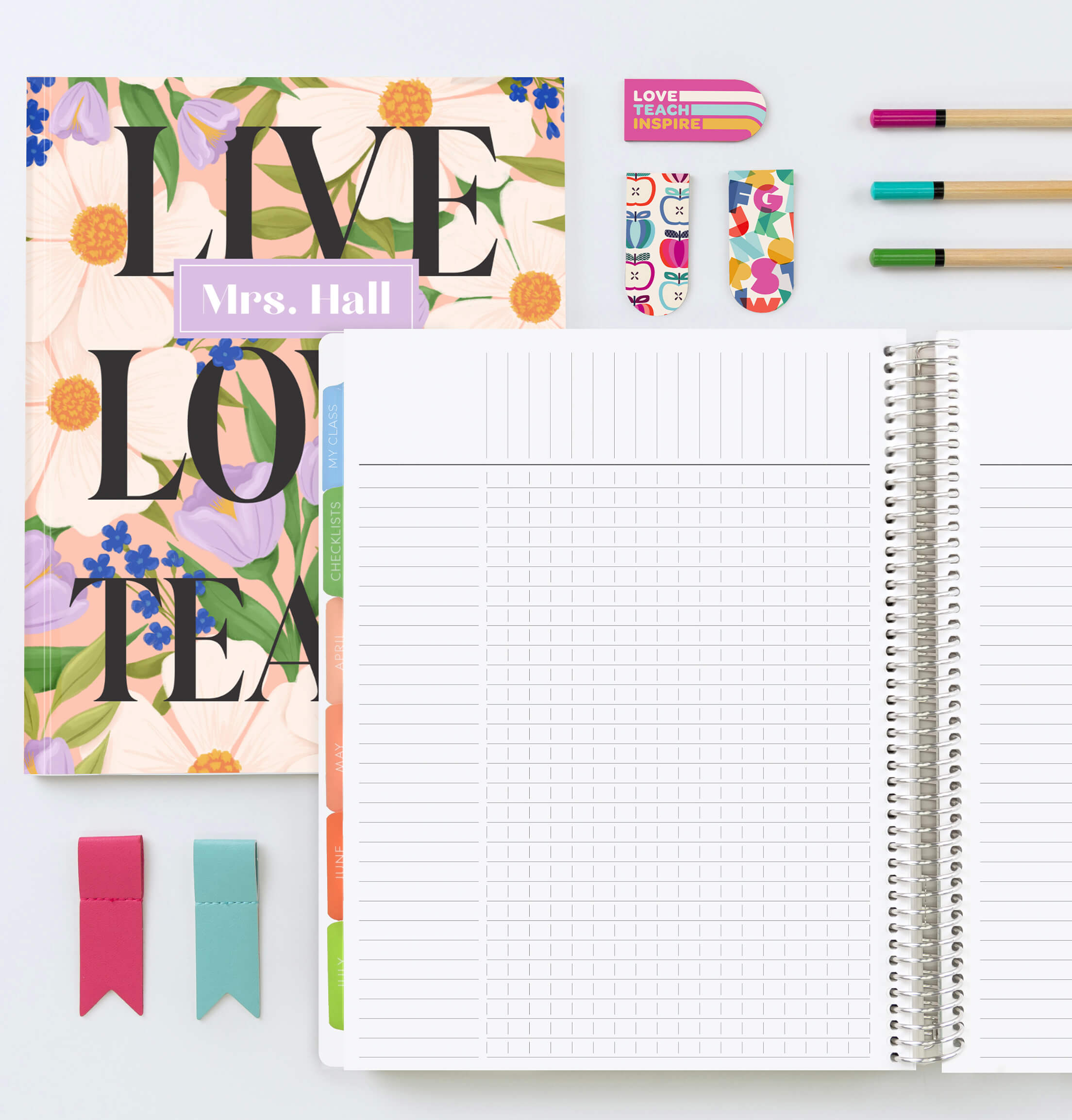 Plum Paper - Teacher Planner for Elementary School