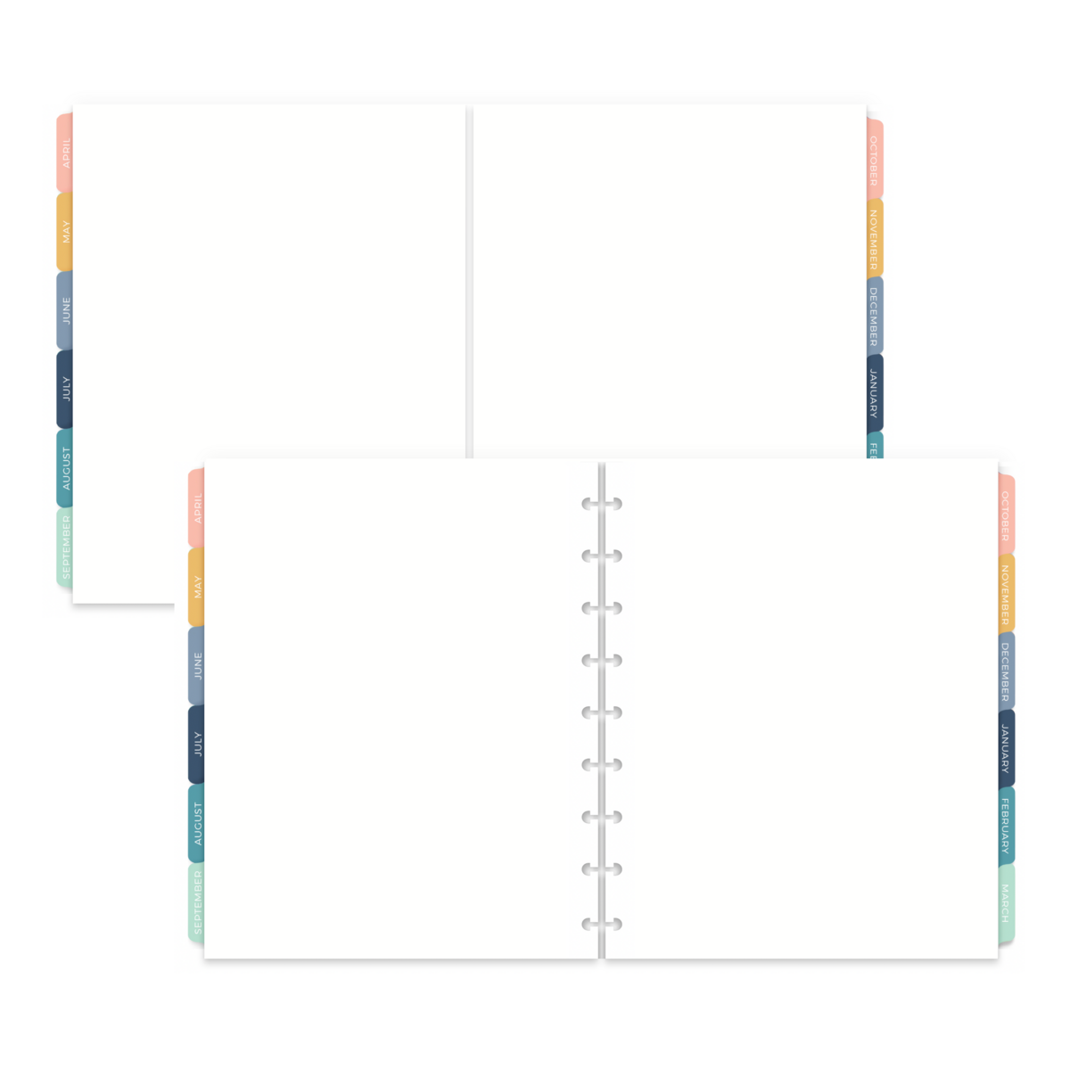 Plum Paper - 7x9 Refill Pages - Blank Pages