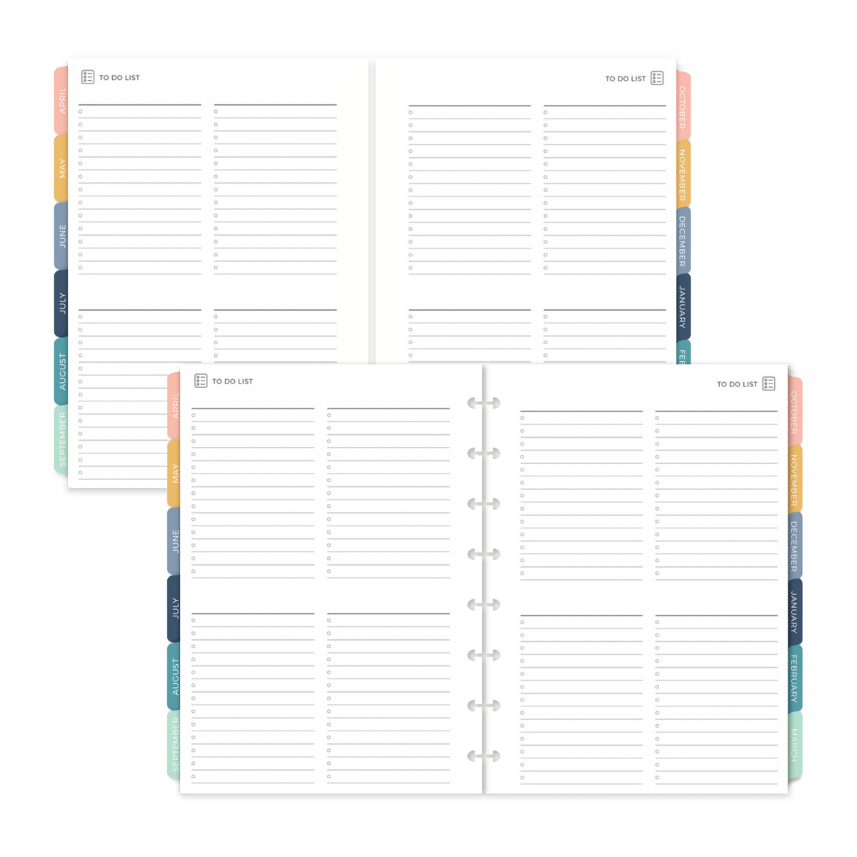 Plum Paper - A5 Refill Pages - To Do Pages