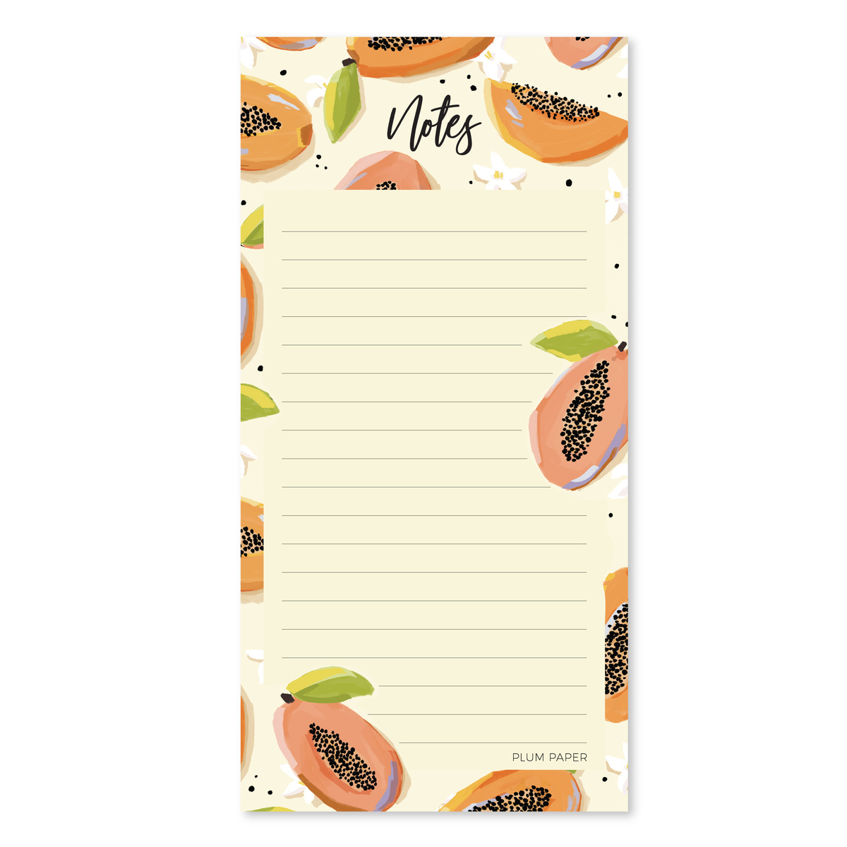 Plum Paper - Papaya Folio Notepad