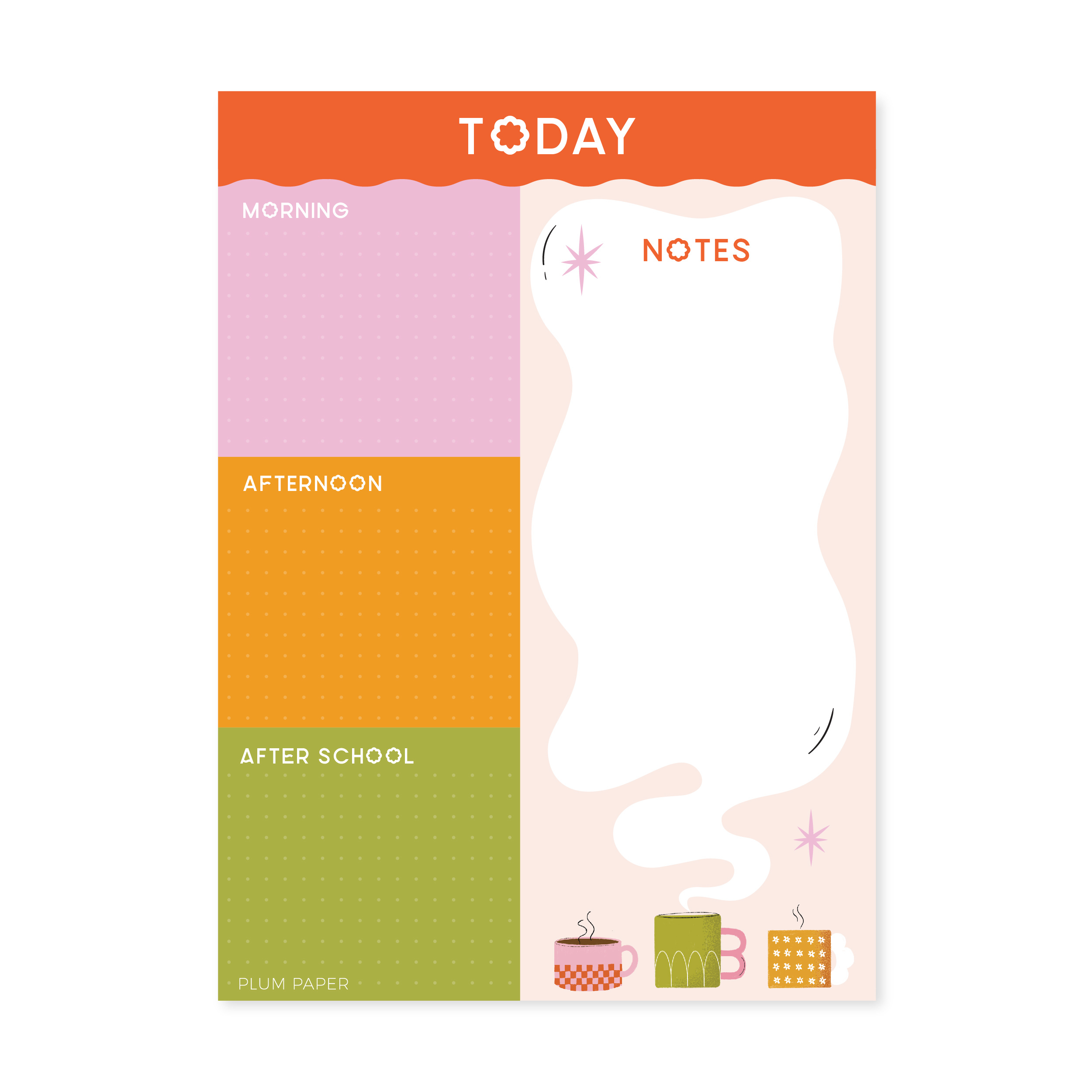 Plum Paper - Coffee Time Small Notepad