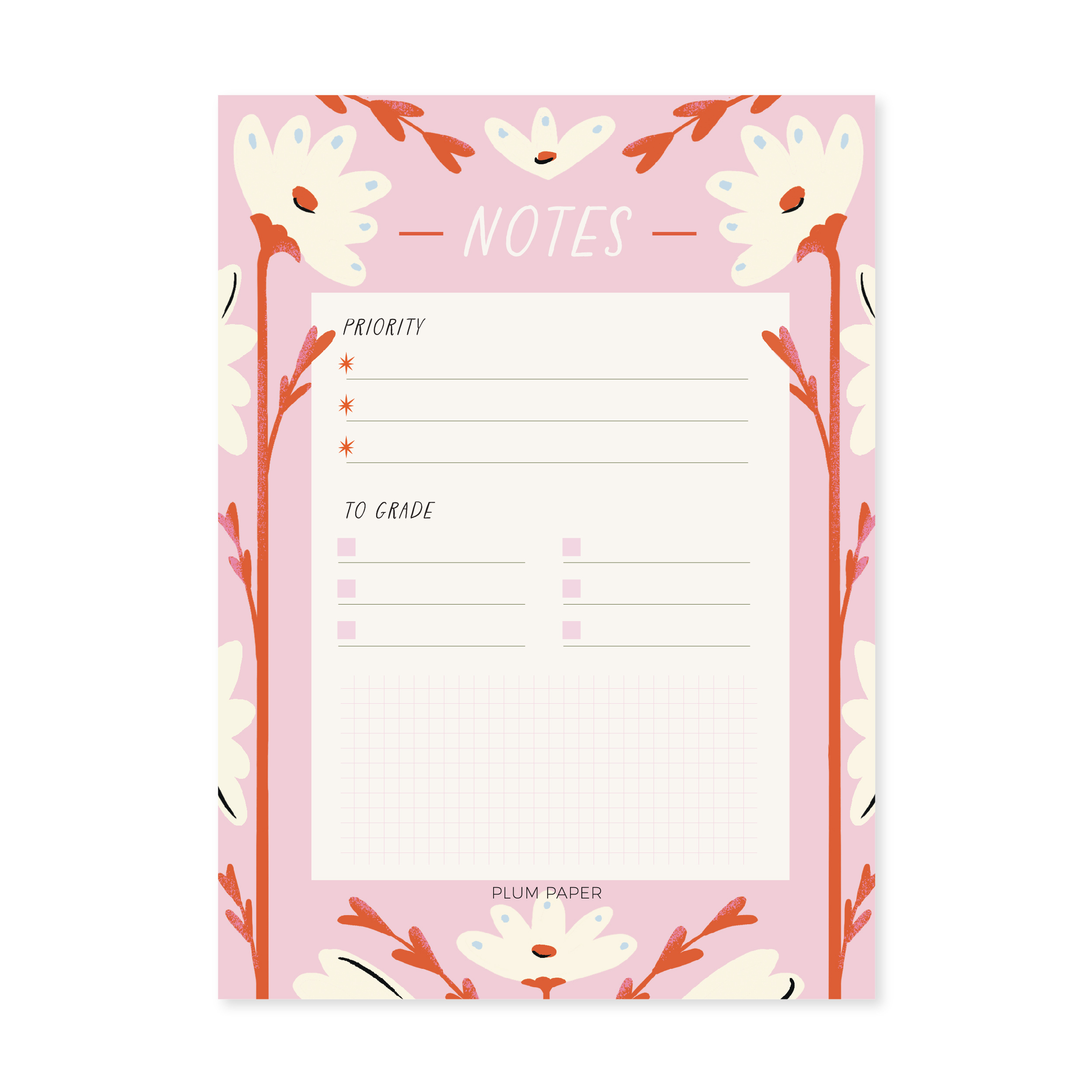 Plum Paper - Notepads | Beautiful Desk Notepads
