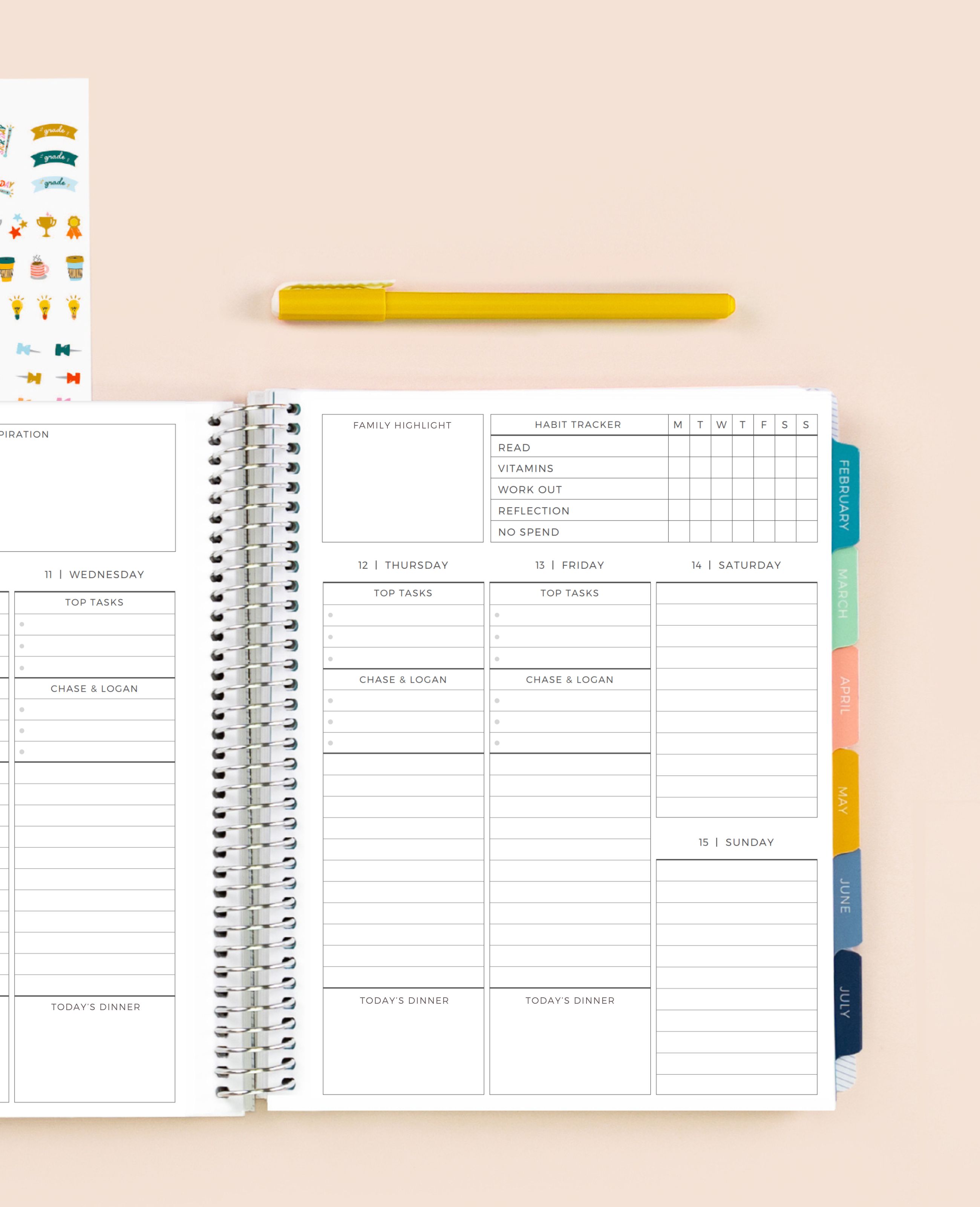 Plum Paper - More Customization Ideas for Your Planner Headers