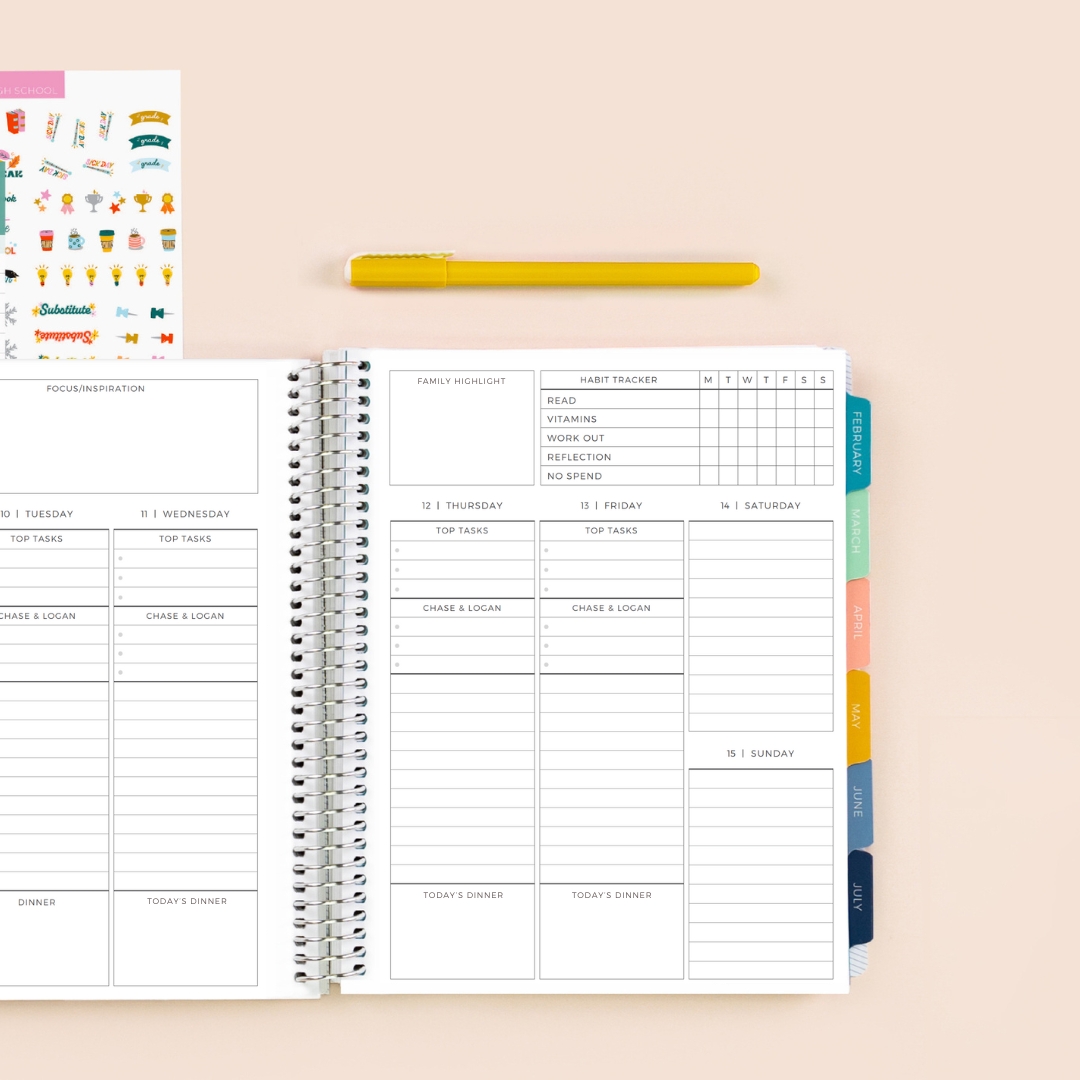Header Customization Ideas for Your Plum Paper Planner