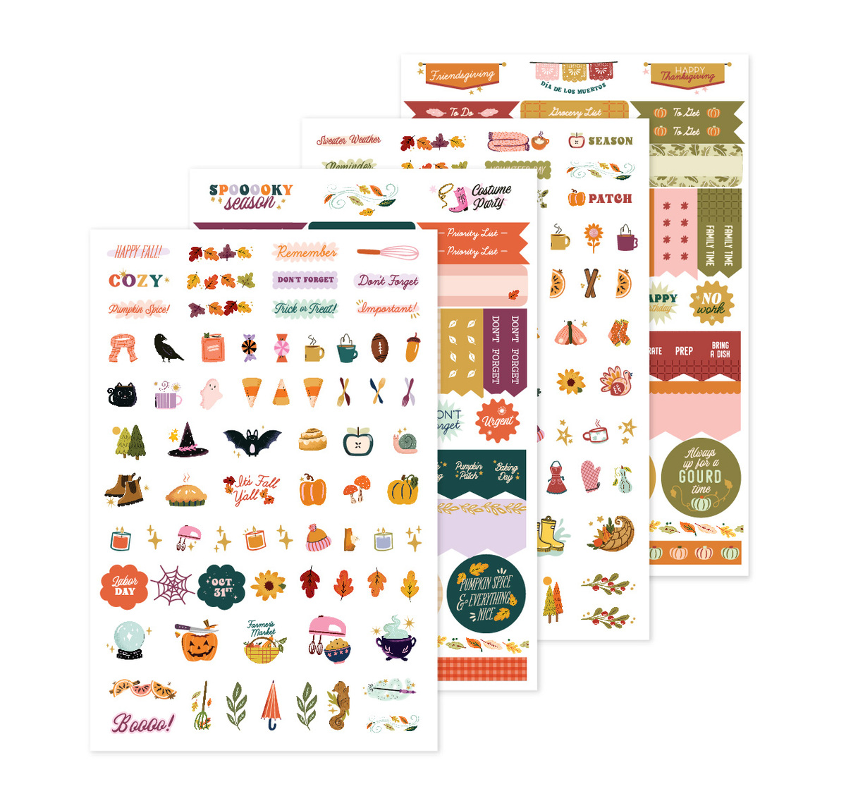 Plum Paper - Seasonal Stickers - Autumn