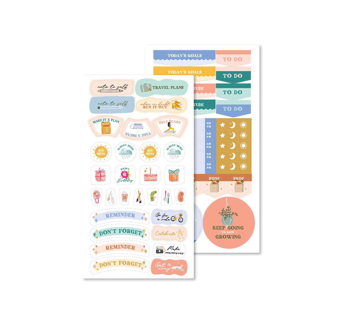 Plum Paper - Mini Essential Stickers