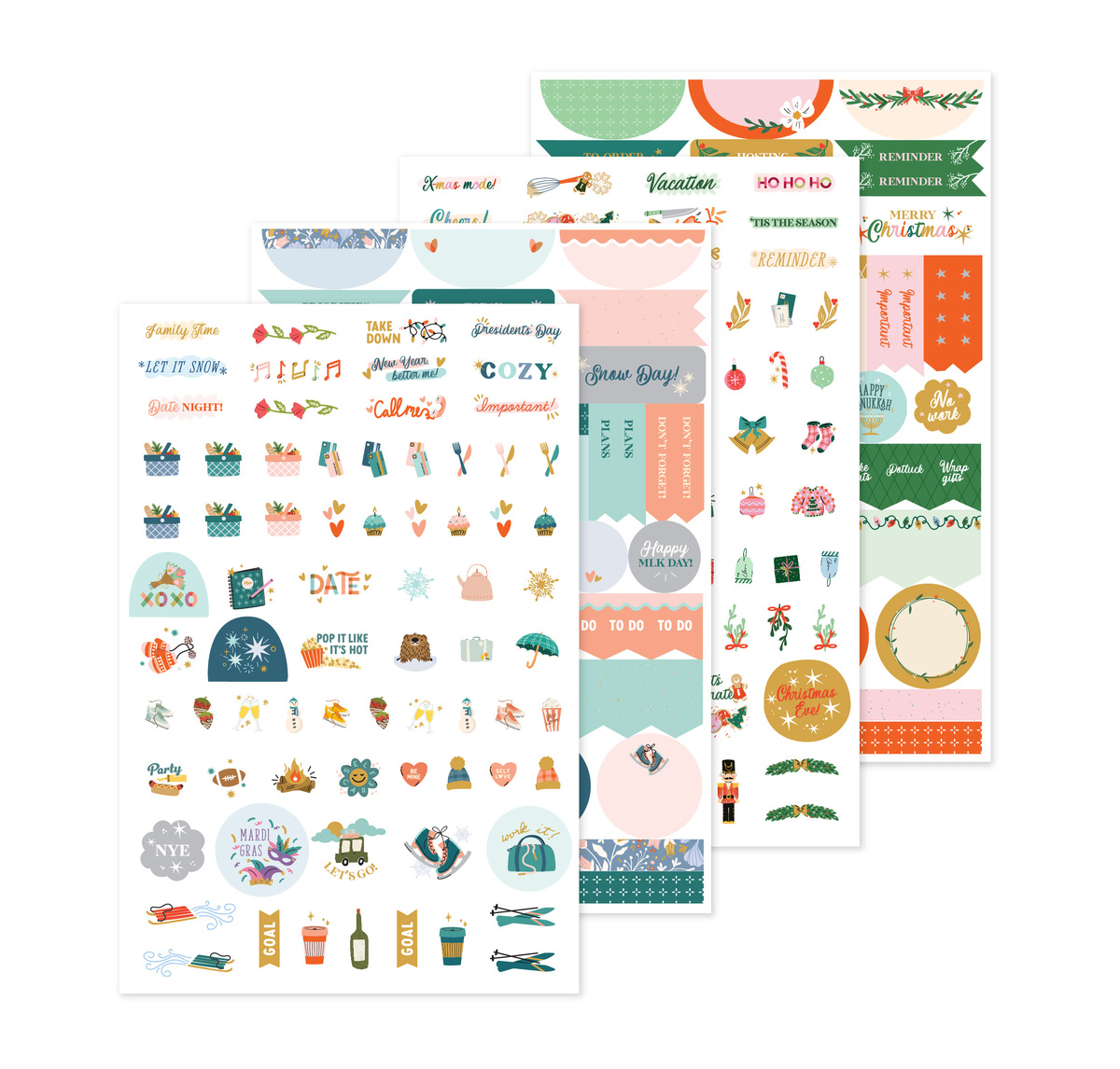 Plum Paper - Seasonal Stickers - Winter
