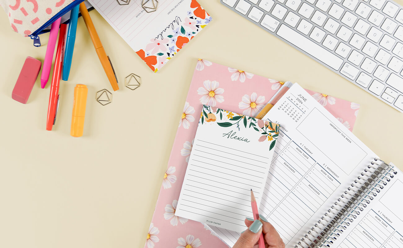 Shop Custom Notepads | Seasons, Daily, Academic, Lists & More