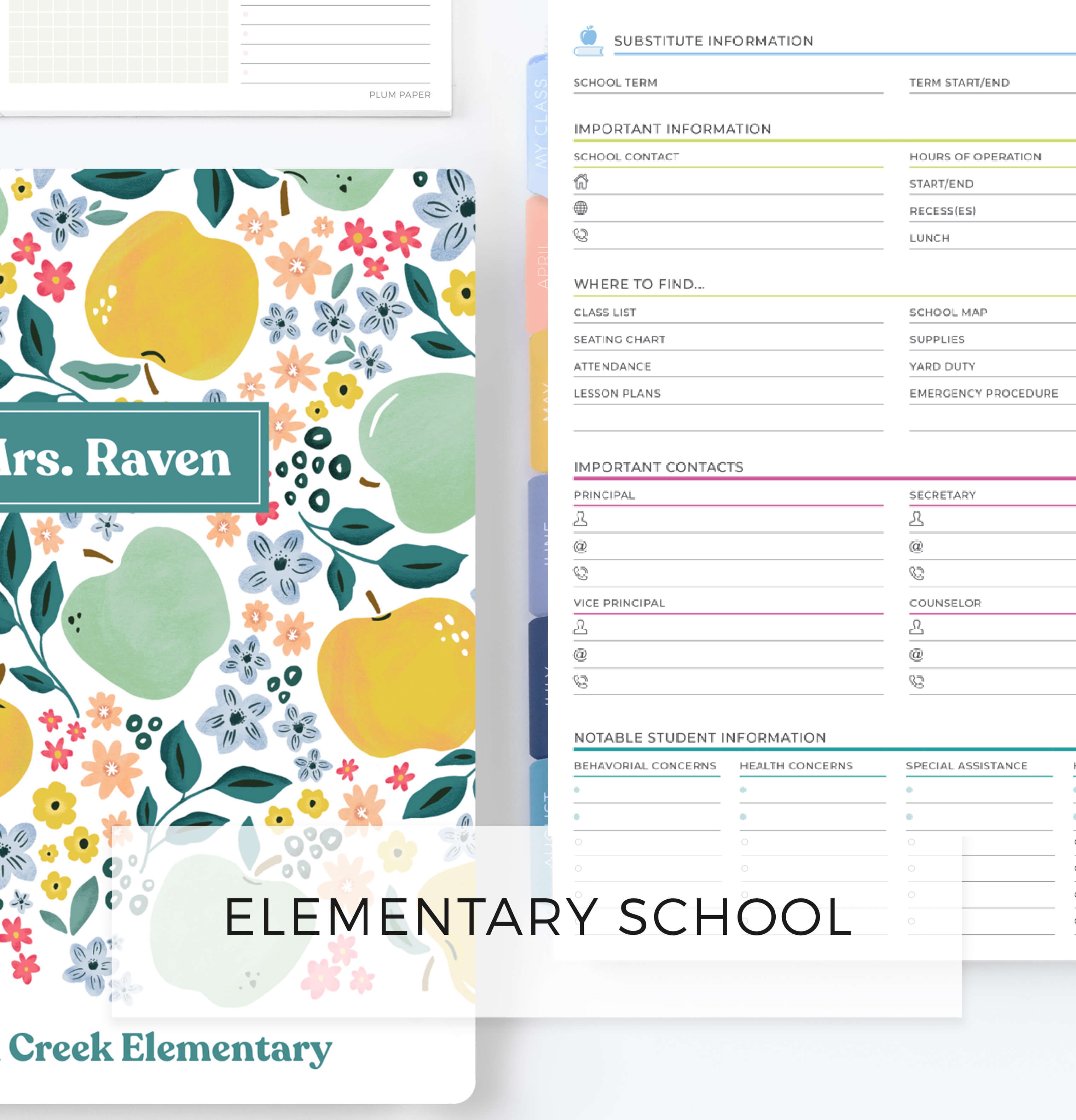 Shop Teacher Planner | Organize Lessons, Classes, & More