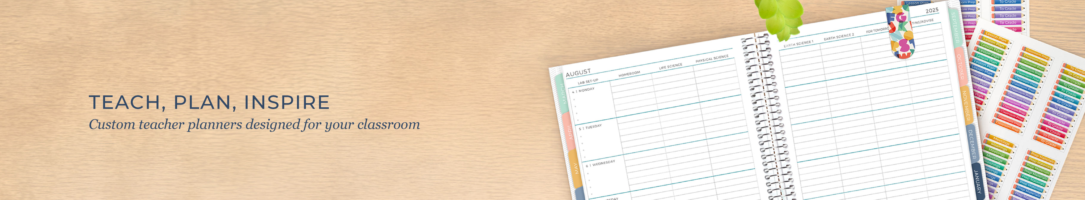 Shop Teacher Planner | Organize Lessons, Classes, & More