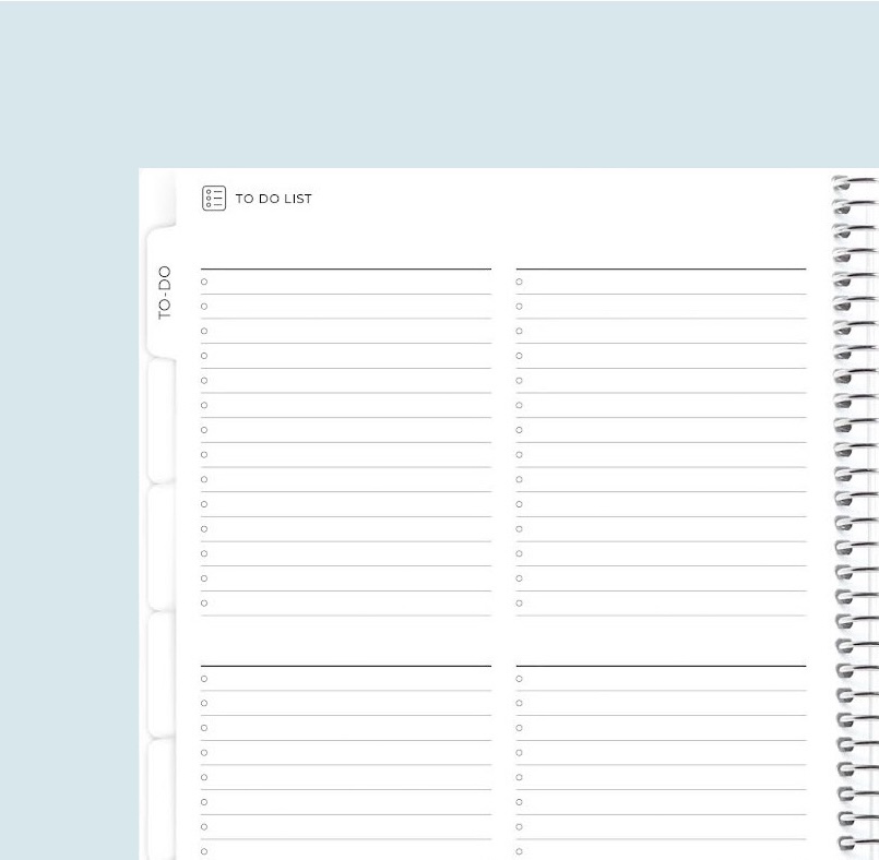 Shop Undated Planners | Custom Daily & Weekly Undated Planning