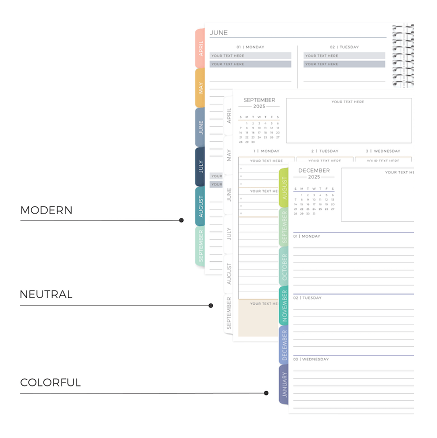 Shop Personalized Planners | Customizable Start Months & More