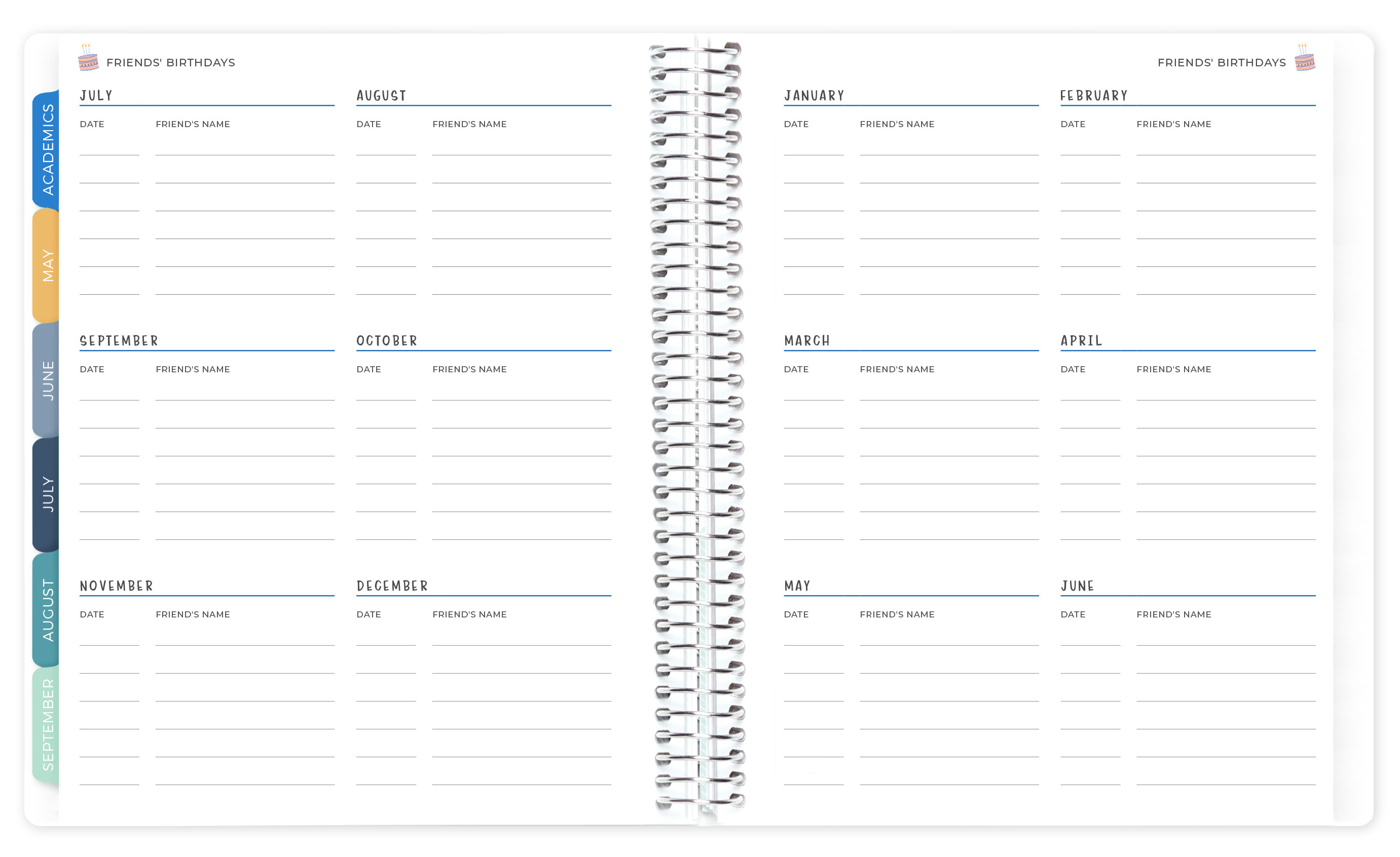 Shop Elementary School Student Planners | Custom Layouts & More