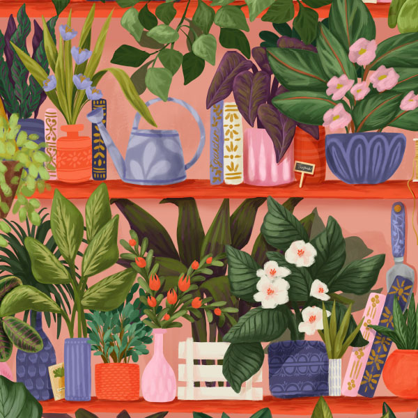 Customizable 7x9 Notebook- Graph | Plum Paper