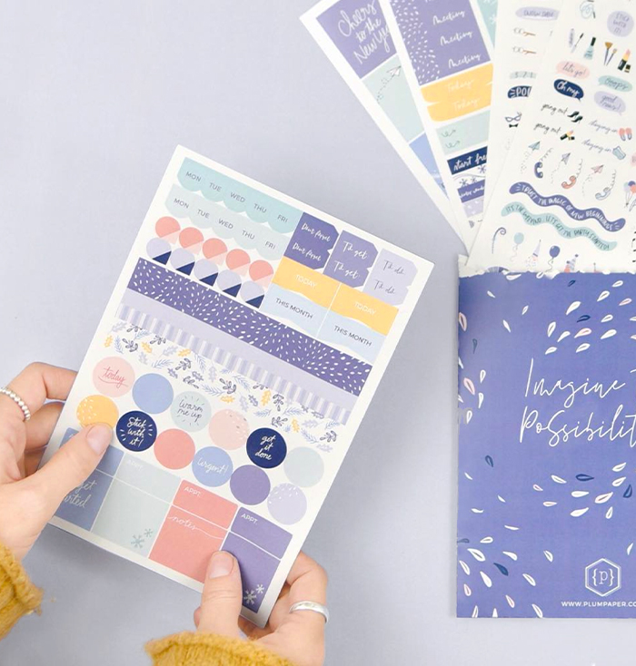 Shop Planner Sticker Subscriptions | Monthly Sticker Kit