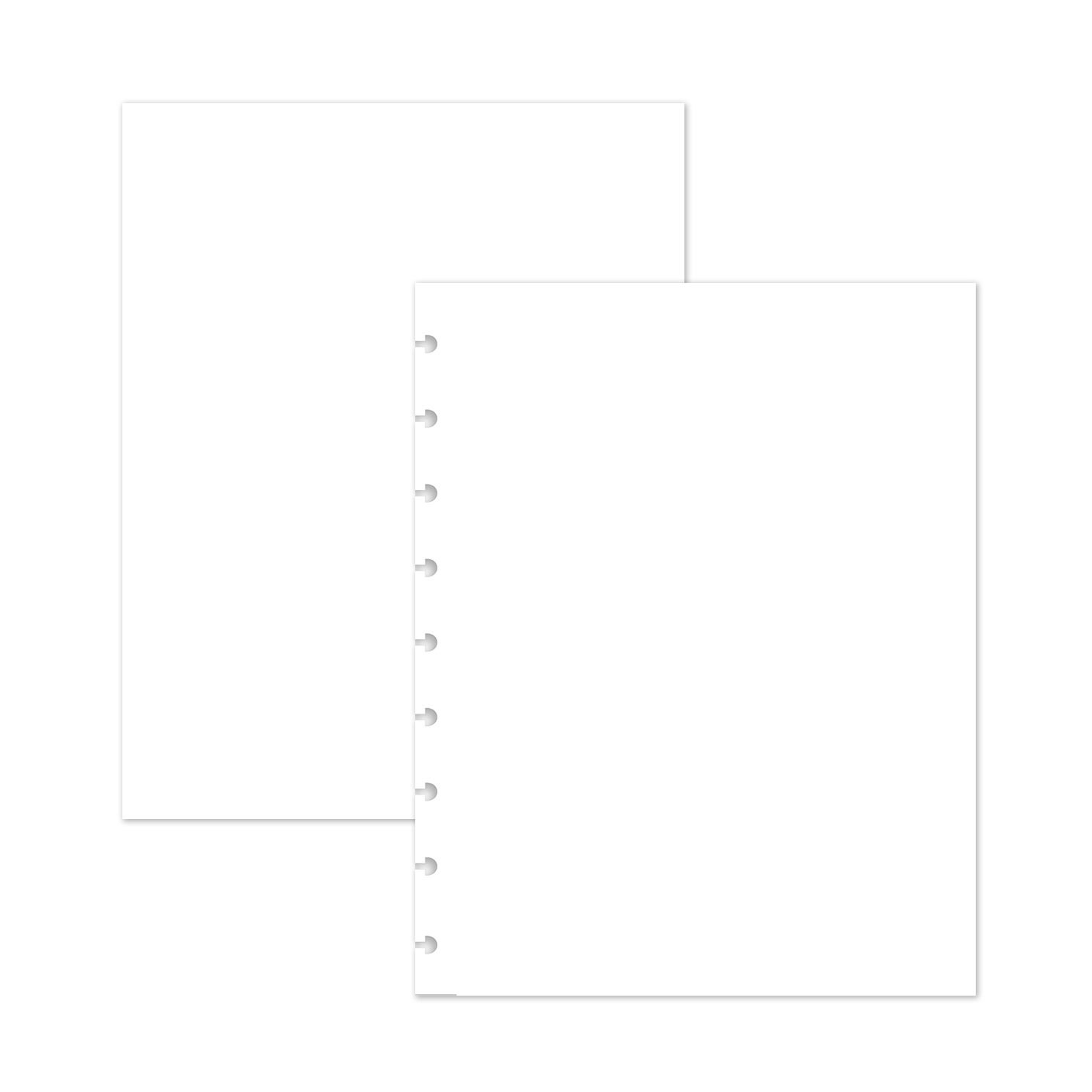 Plum Paper - 7x9 Refill Pages - Blank Pages